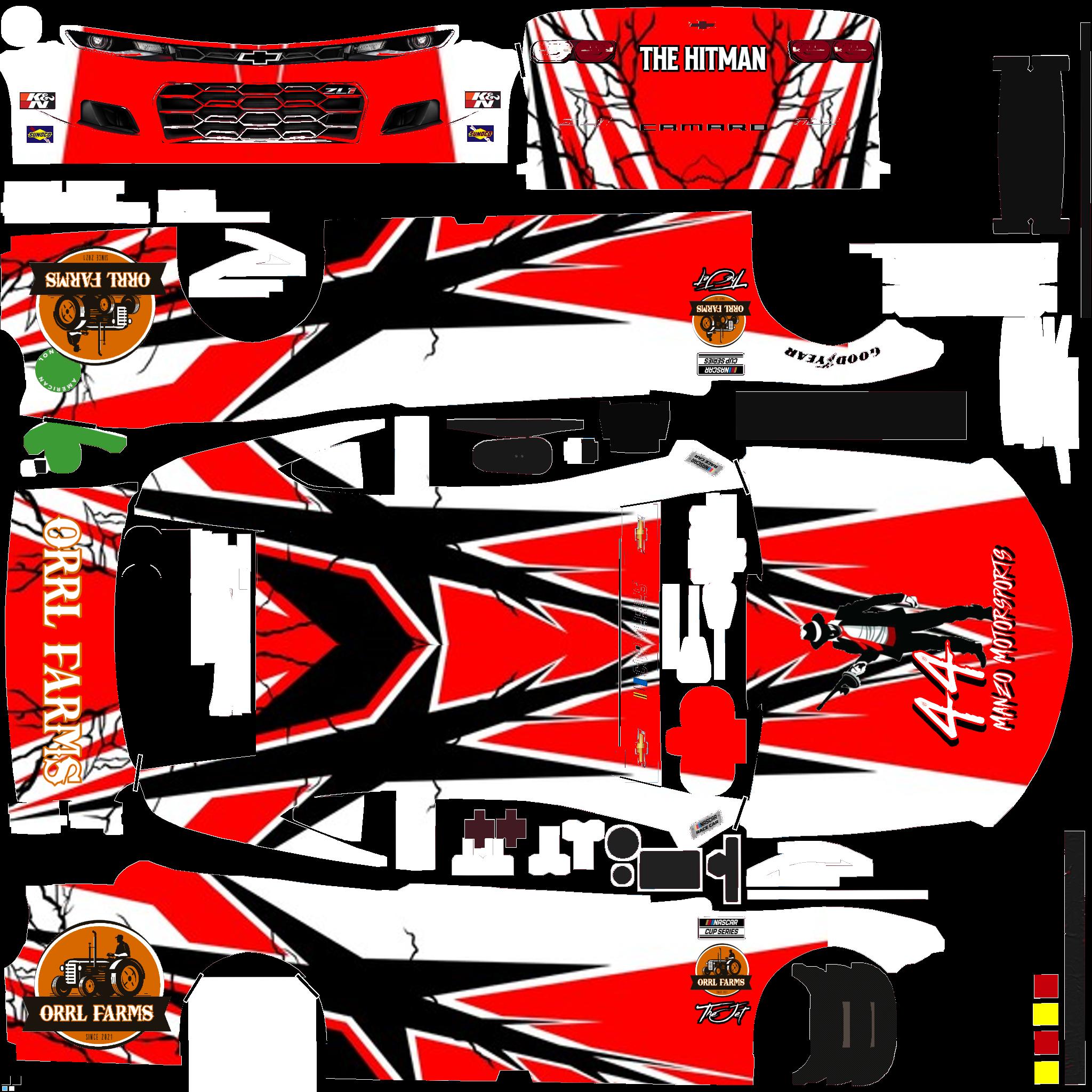MANZO 44 CUP CAR by Josh Oswald - Trading Paints