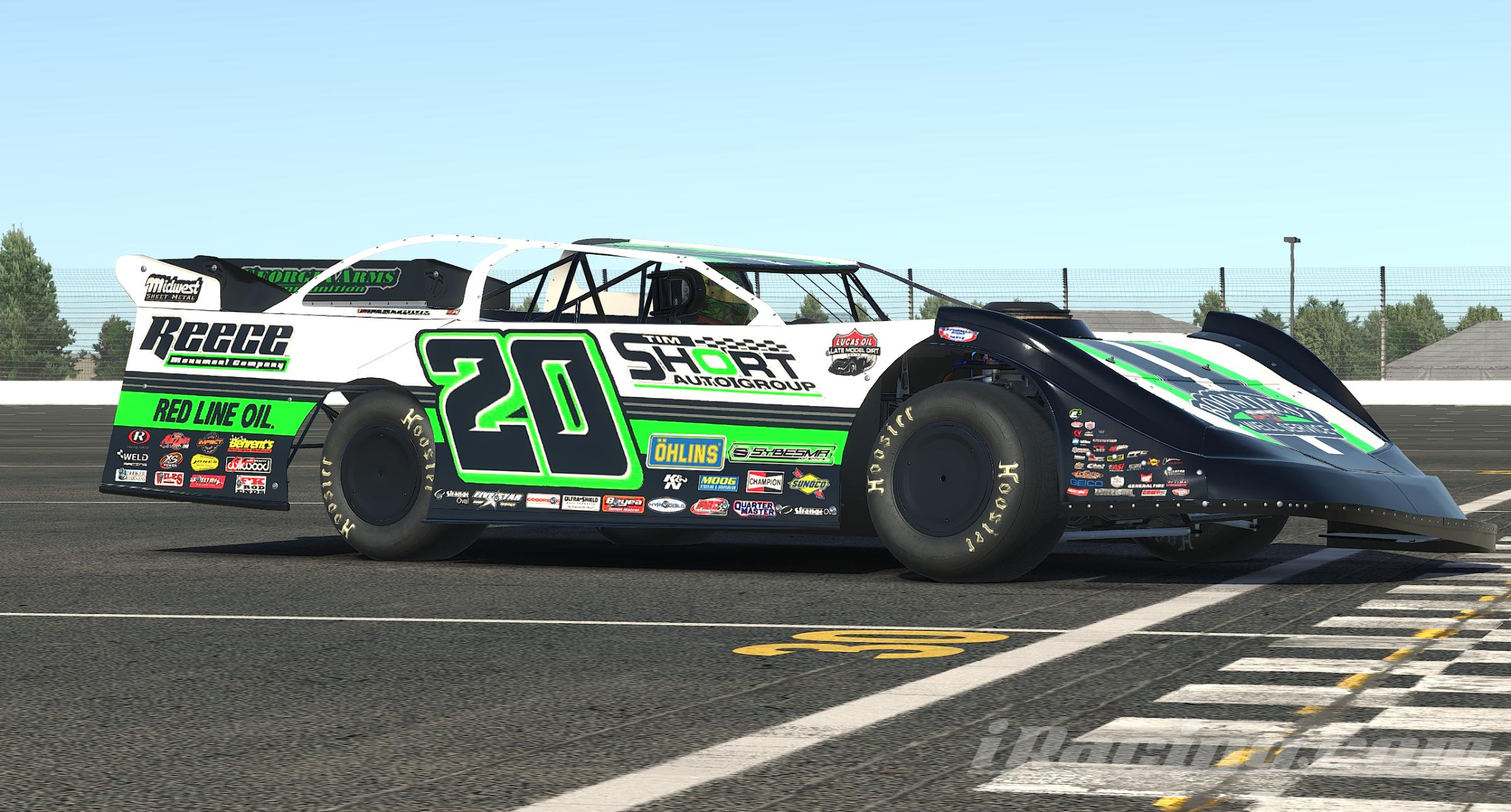 Jimmy Owens 2021 Reece Monument Co. #20 by Jake Boyer - Trading Paints