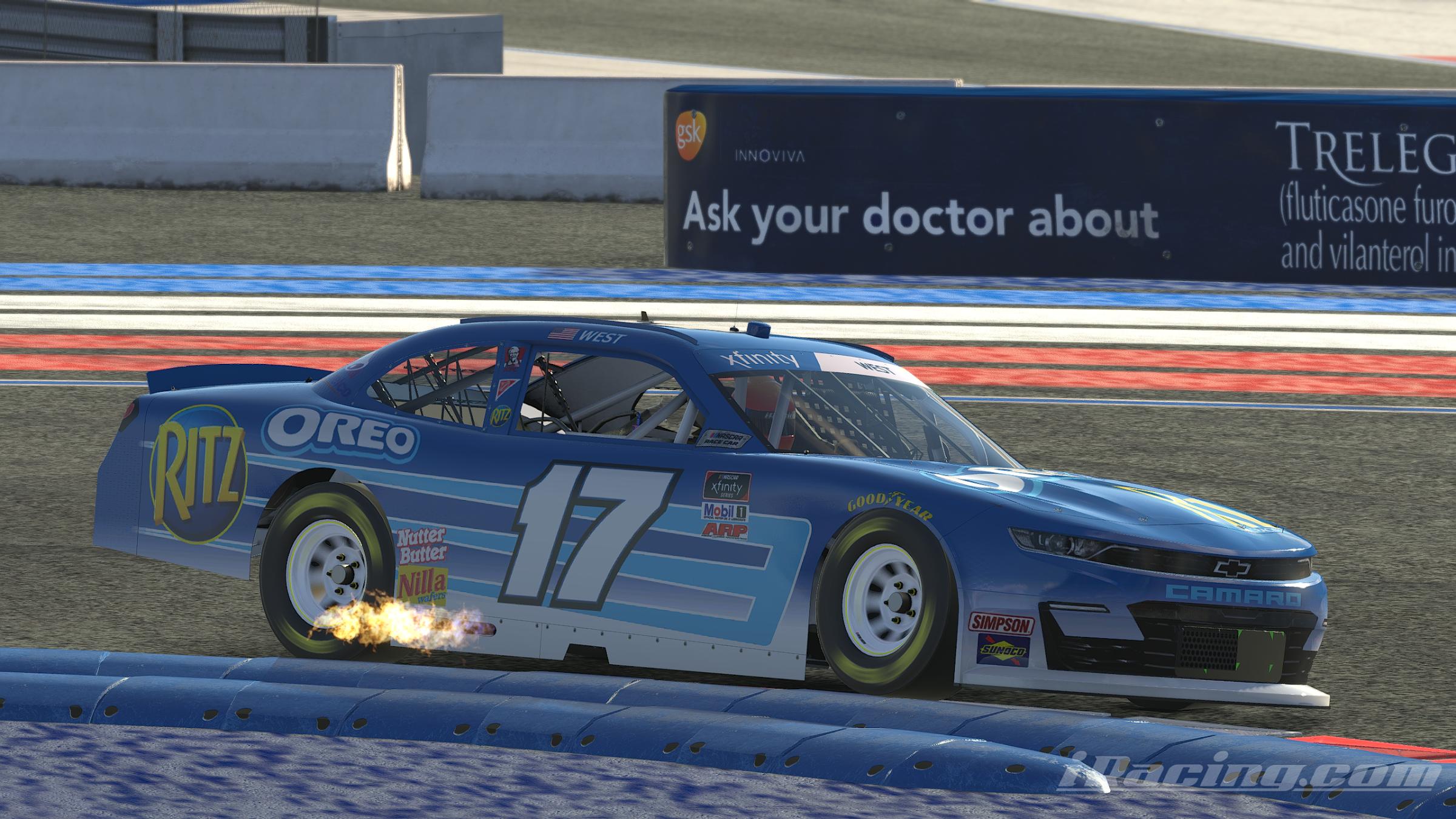 Ritz Oreo #17 Chevrolet Camaro by Kevin West - Trading Paints