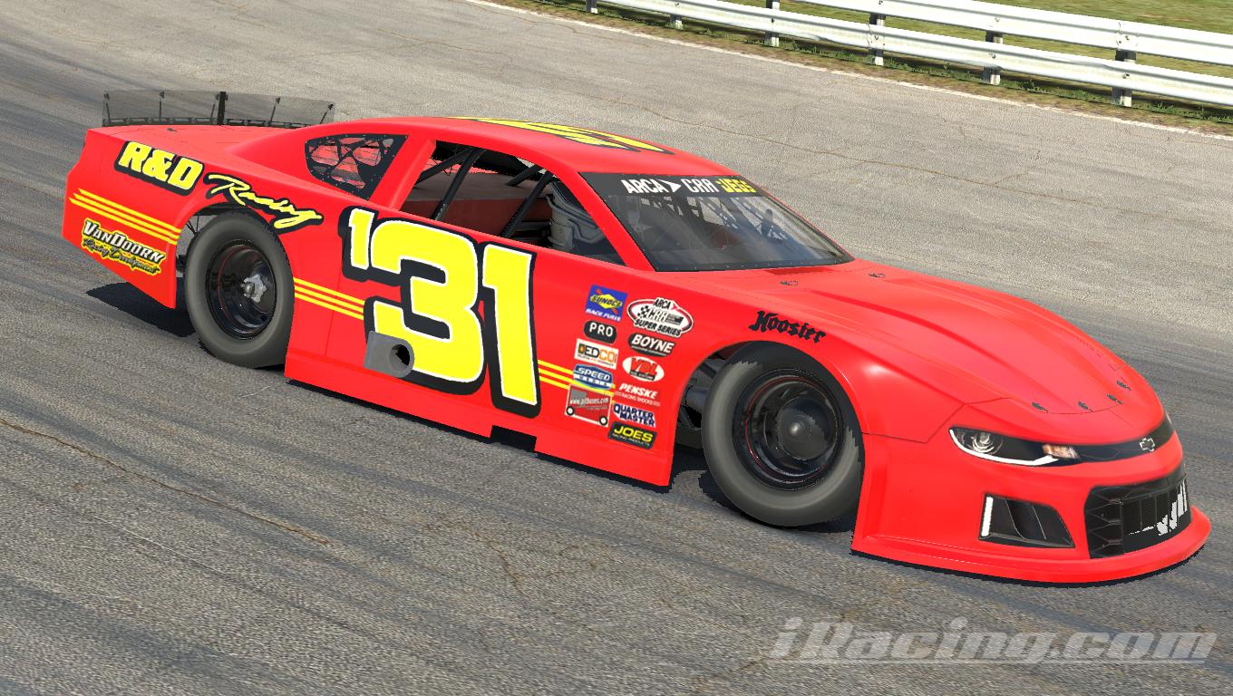 Kyle Crump - R&D Racing 2021 Camaro by Mark Welch - Trading Paints