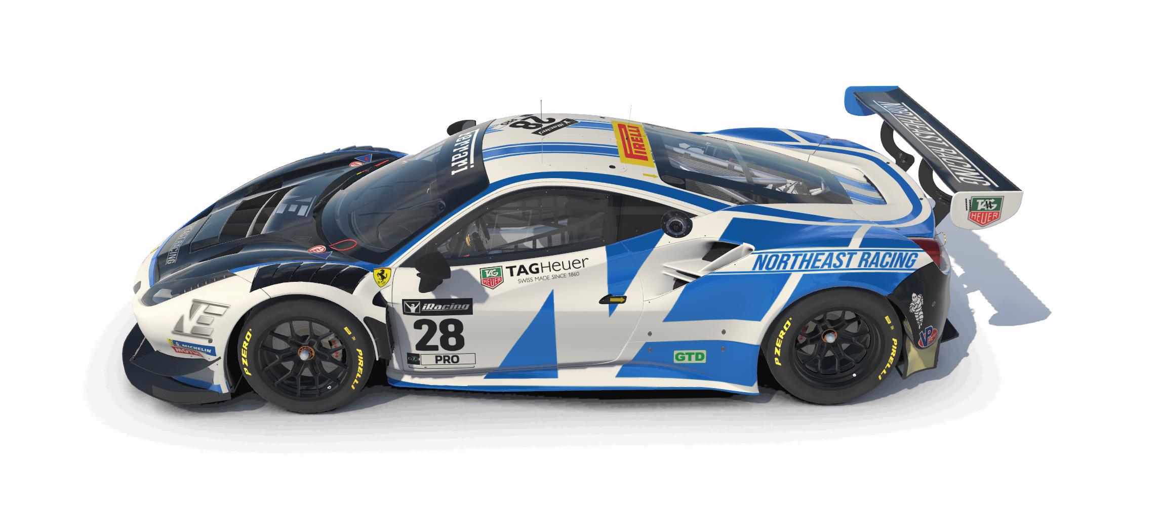 "Northeast Racing" 2021 Ferrari Racing Scheme by Waylon Turner ...