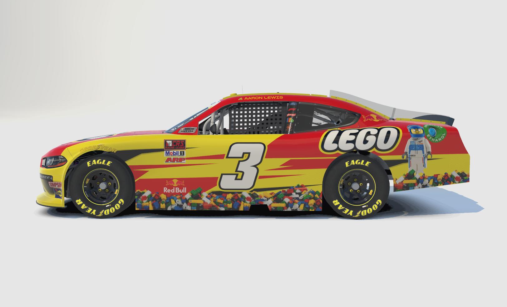 Lego NASCAR Xfinity Ford Mustang by Travis Cedzidlo - Trading Paints