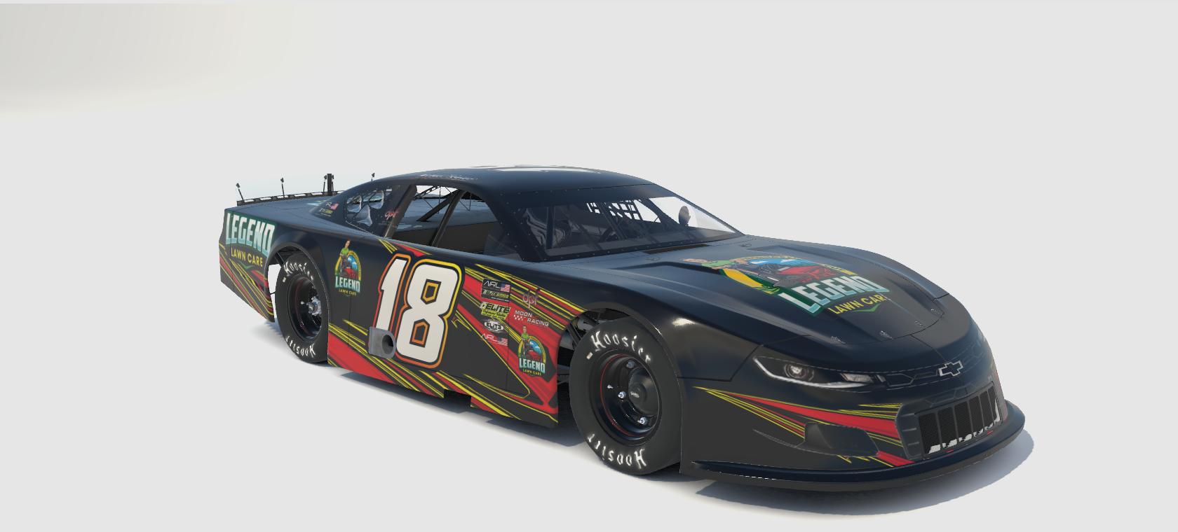 Michael Seaver #18 Legend Lawn Care Super Late Model by David Polenz ...