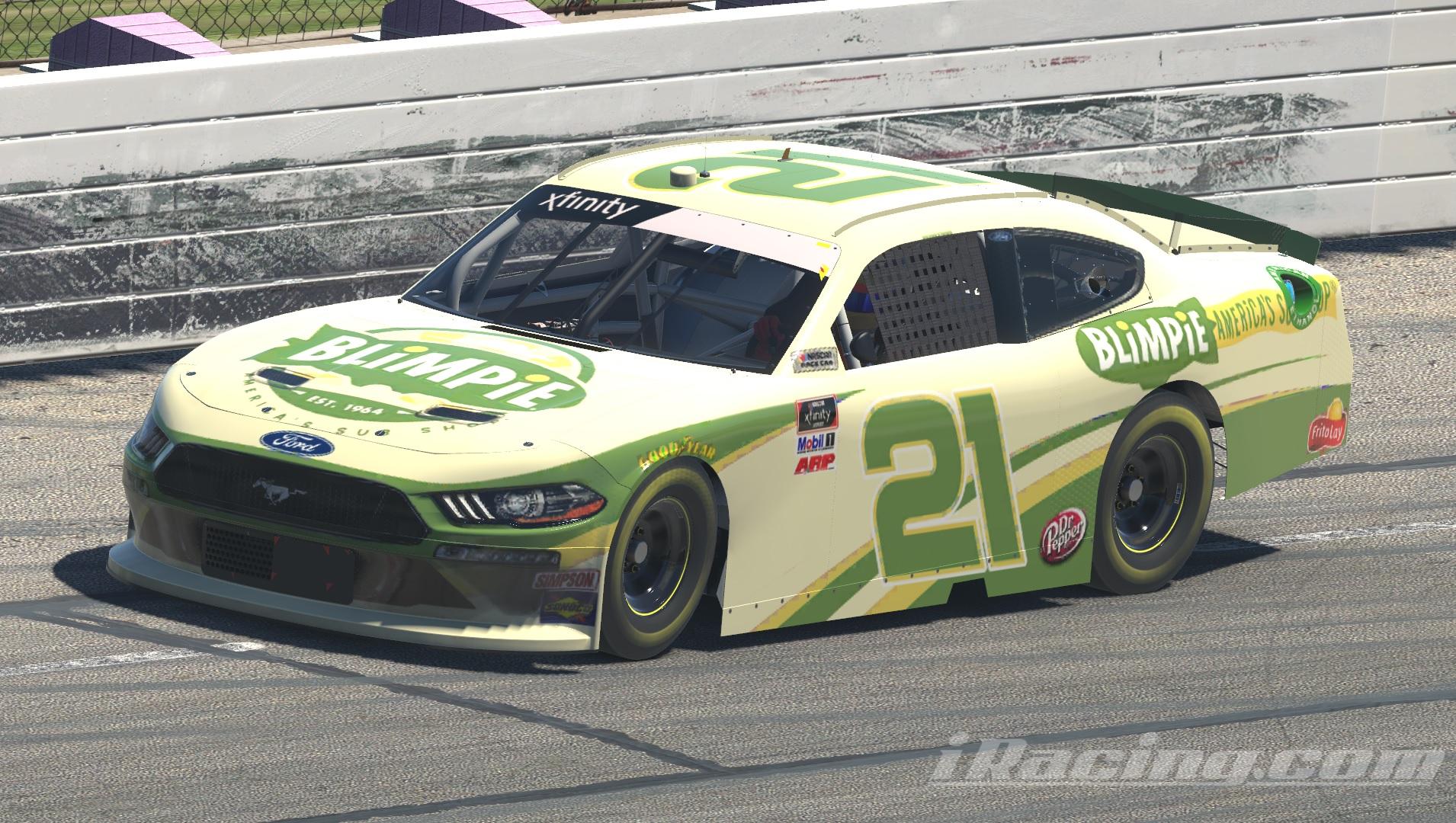 Blimpie Sub Shop Mustang by Broderic Banta - Trading Paints