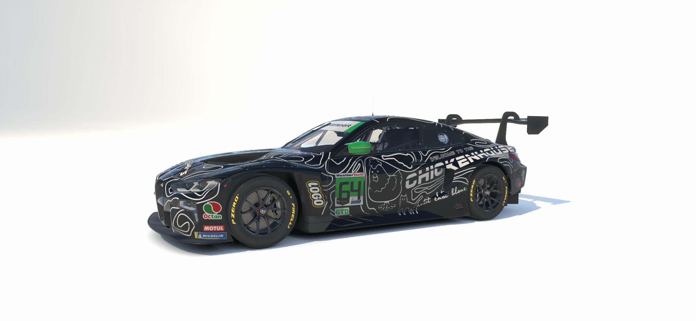 Scuderia Chickenhouse Black - IMSA by John Sedlak - Trading Paints