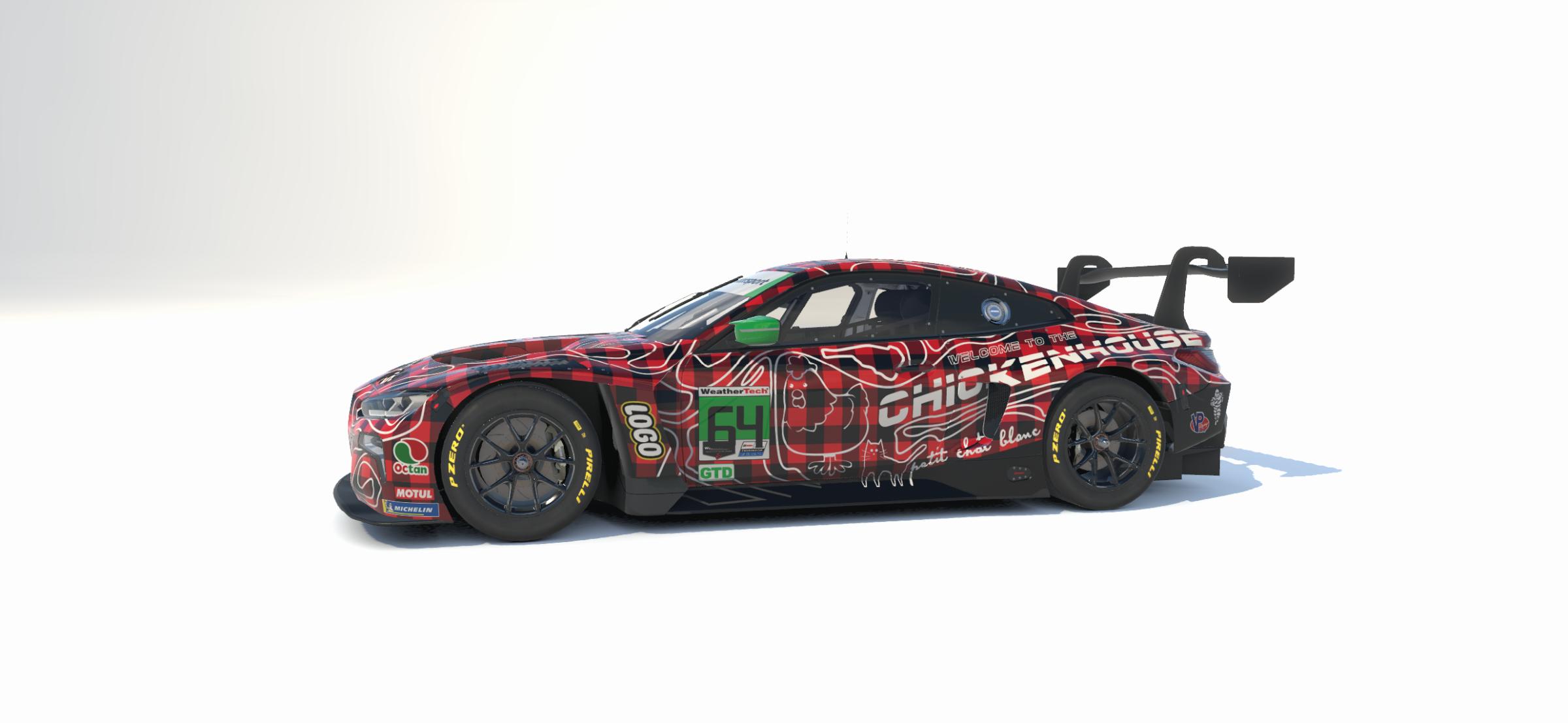 Scuderia Chickenhouse Buffalo Plaid - IMSA by John Sedlak - Trading Paints