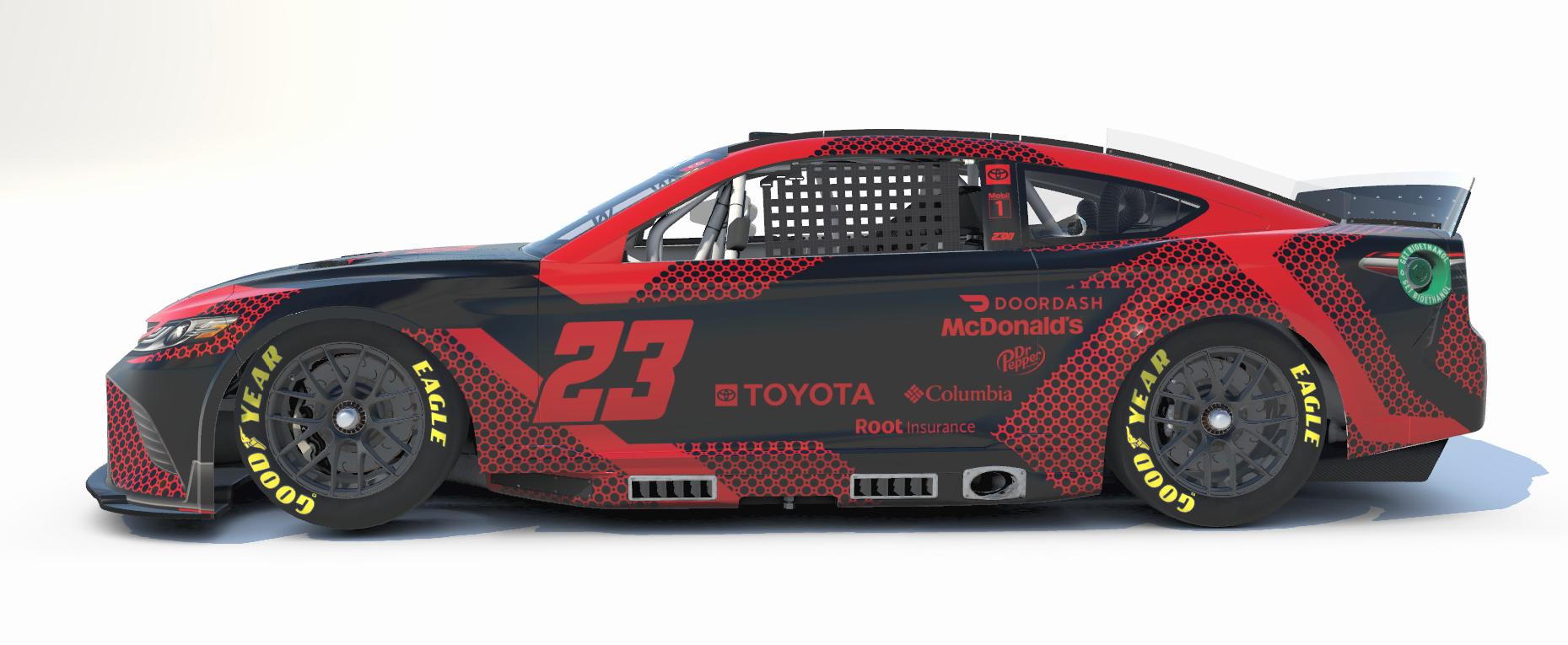 2022 Bubba Wallace 23XII Testing Toyota Camry by Brantley Roden ...