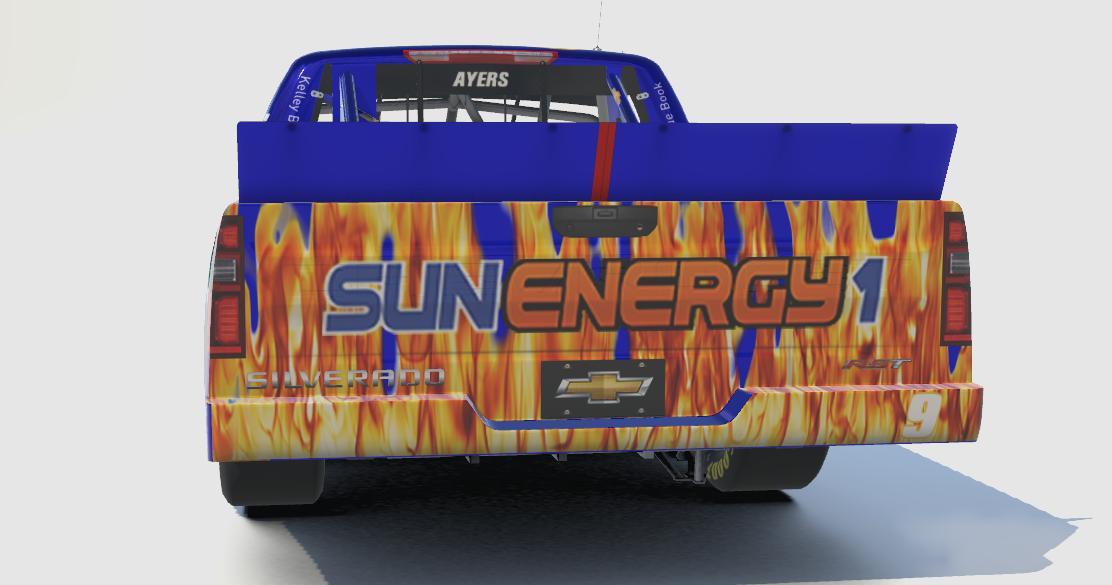 Adam Benefiel SunEnergy Silverado by Steven Ayers Jr - Trading Paints