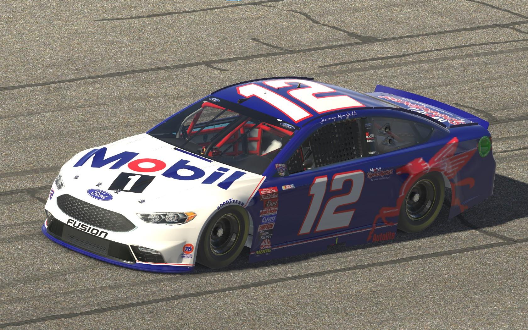 Jeremy Mayfield 1998 Mobil 1 car by Jason Edmiston - Trading Paints