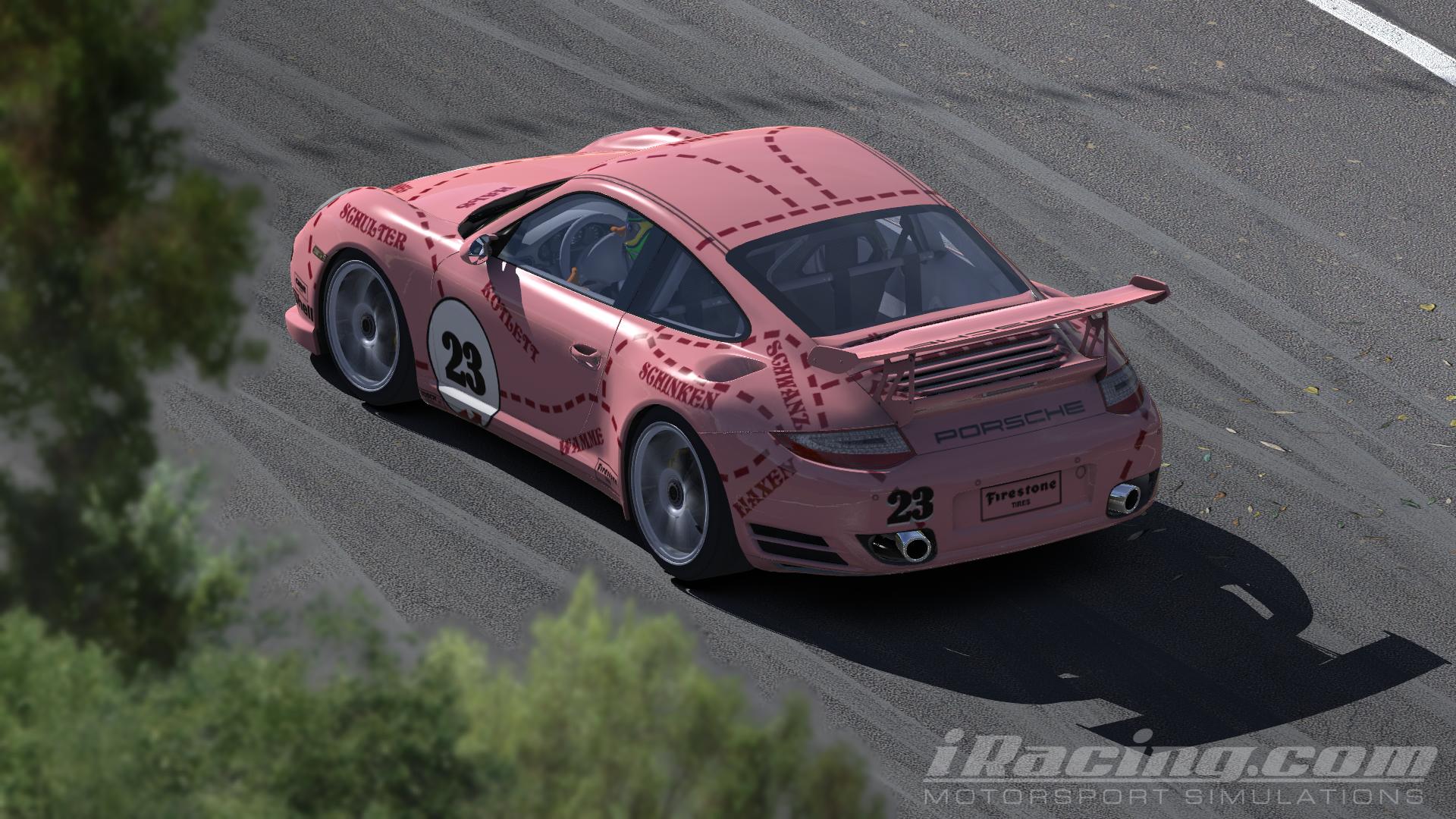 Pink Pig Porche by David Hingston - Trading Paints
