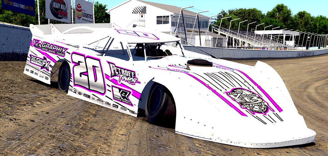 2021 Austin Sessions Pink/White by Austin Simpson - Trading Paints