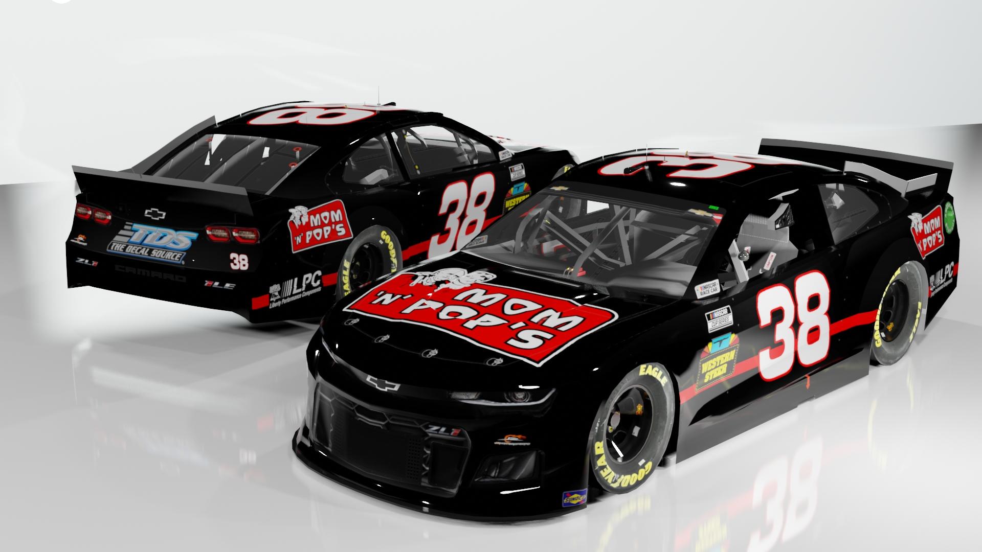 Fictional Kelley Earnhardt #38 by Douglas Ivey - Trading Paints