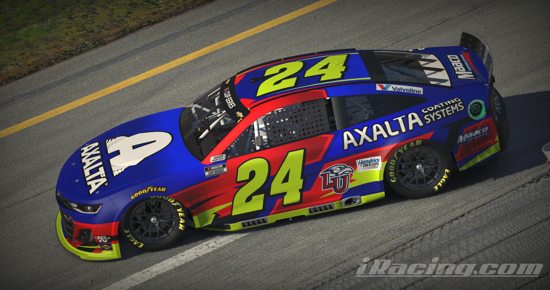 William Byron 2022 Axalta Concept by Tanner Tallarico - Trading Paints