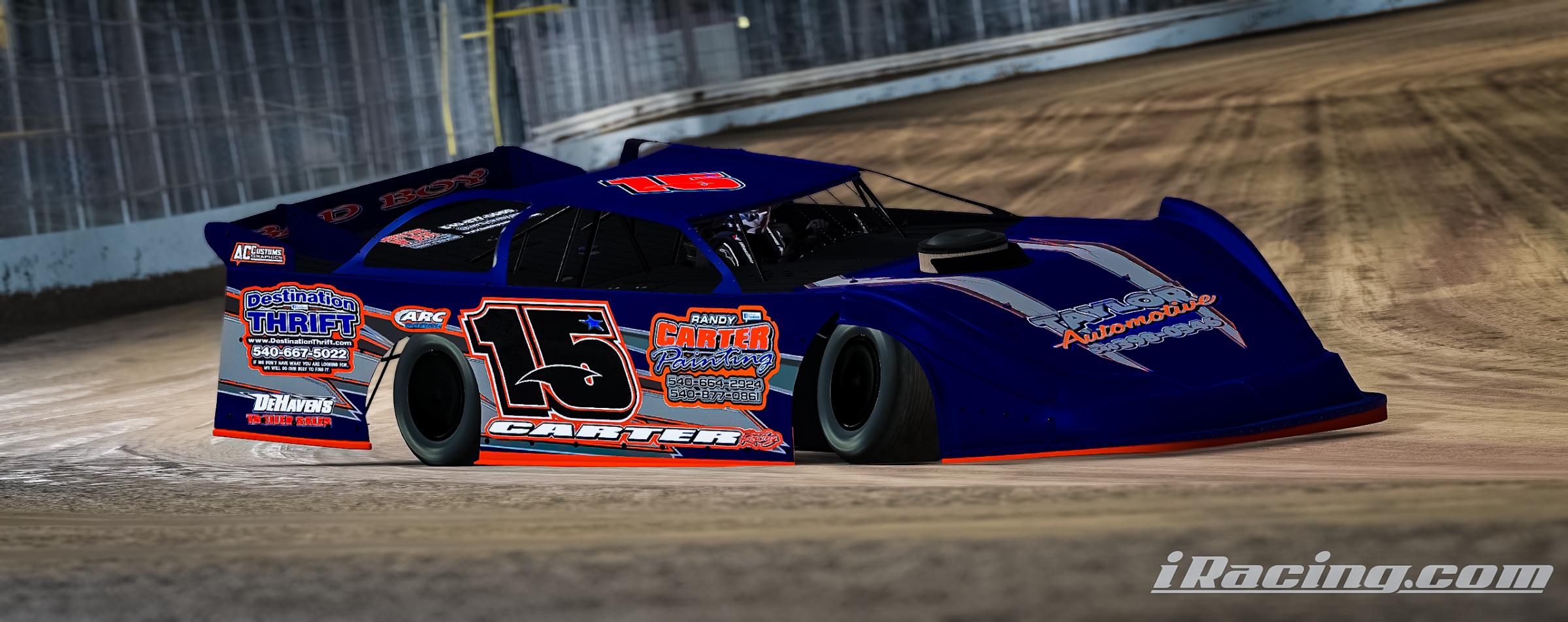 Micheal Carter 15 Blue by Austin C. - Trading Paints