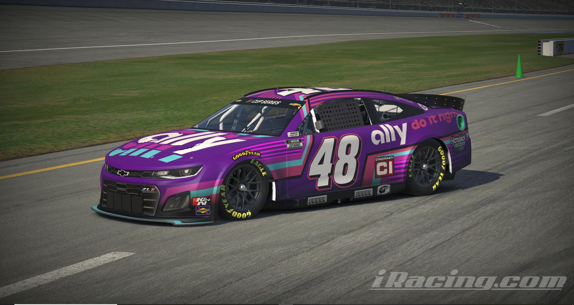 Alex Bowman 2022 Ally Concept by Tanner Tallarico - Trading Paints