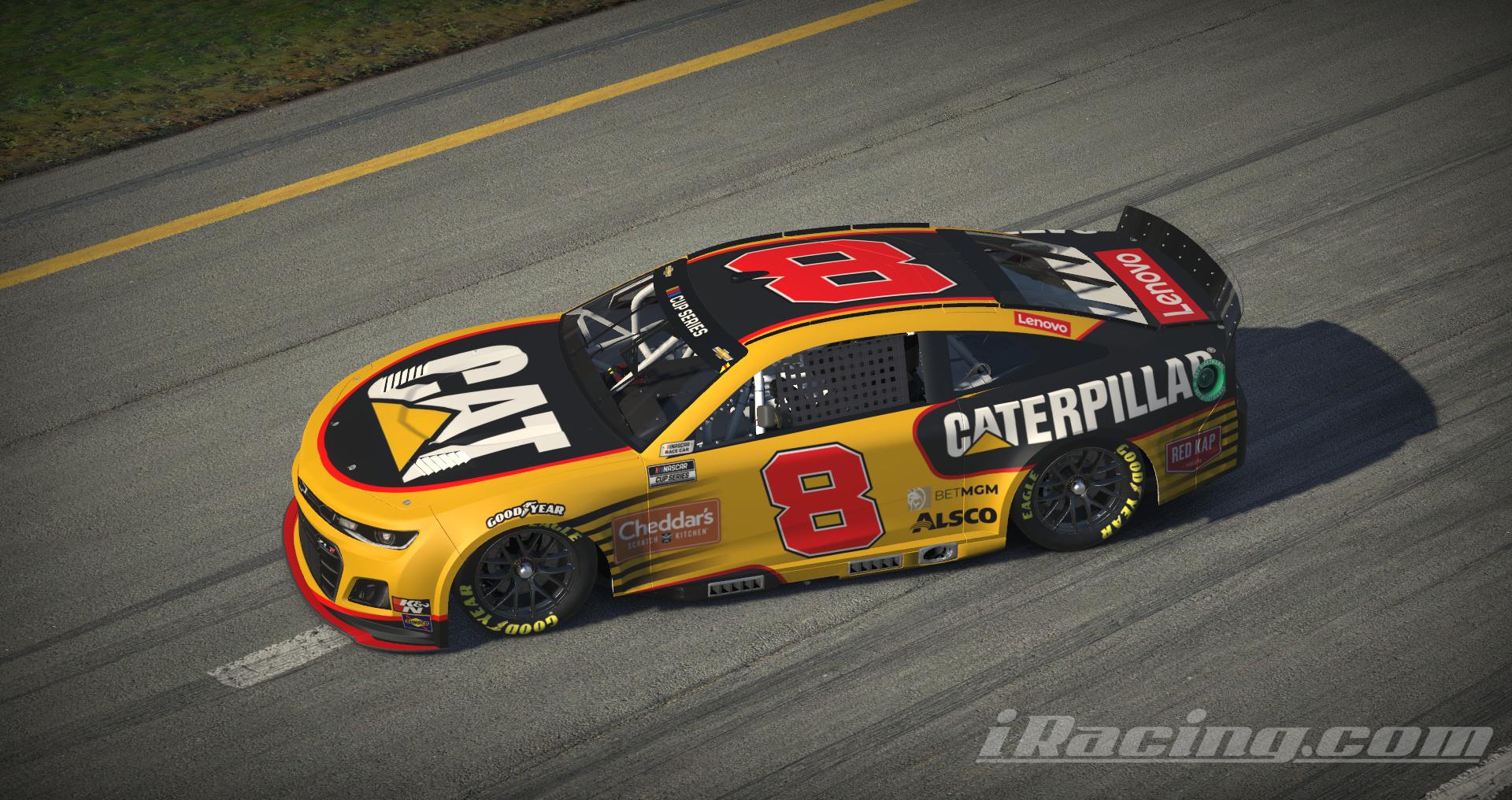 Tyler Reddick 2022 CAT Concept by Tanner Tallarico - Trading Paints