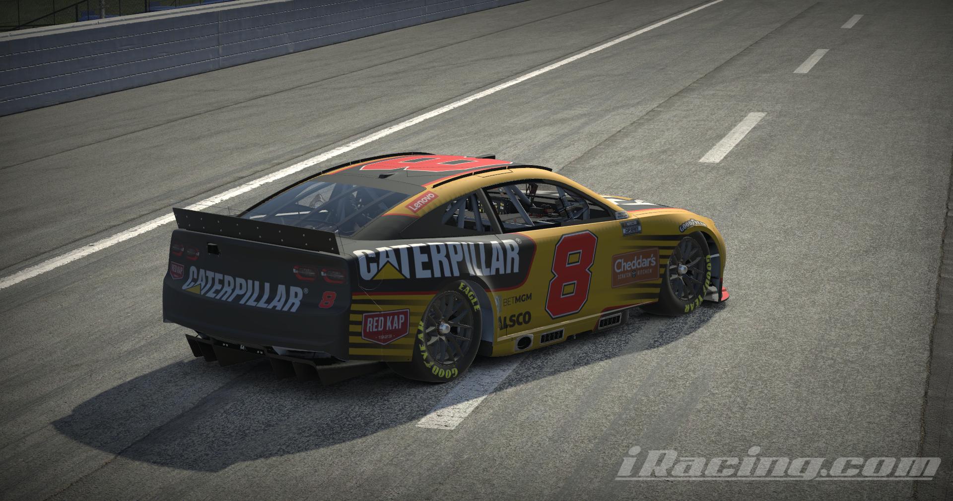 Tyler Reddick 2022 CAT Concept by Tanner Tallarico - Trading Paints