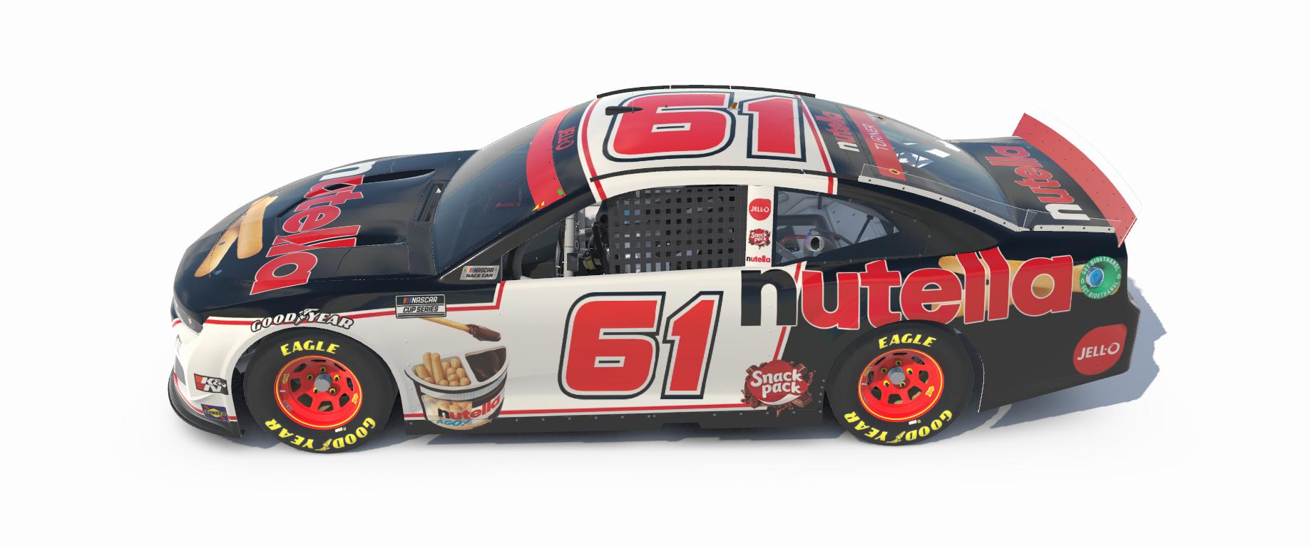 "Nutella" Cup Series Camaro Scheme by Waylon Turner - Trading Paints