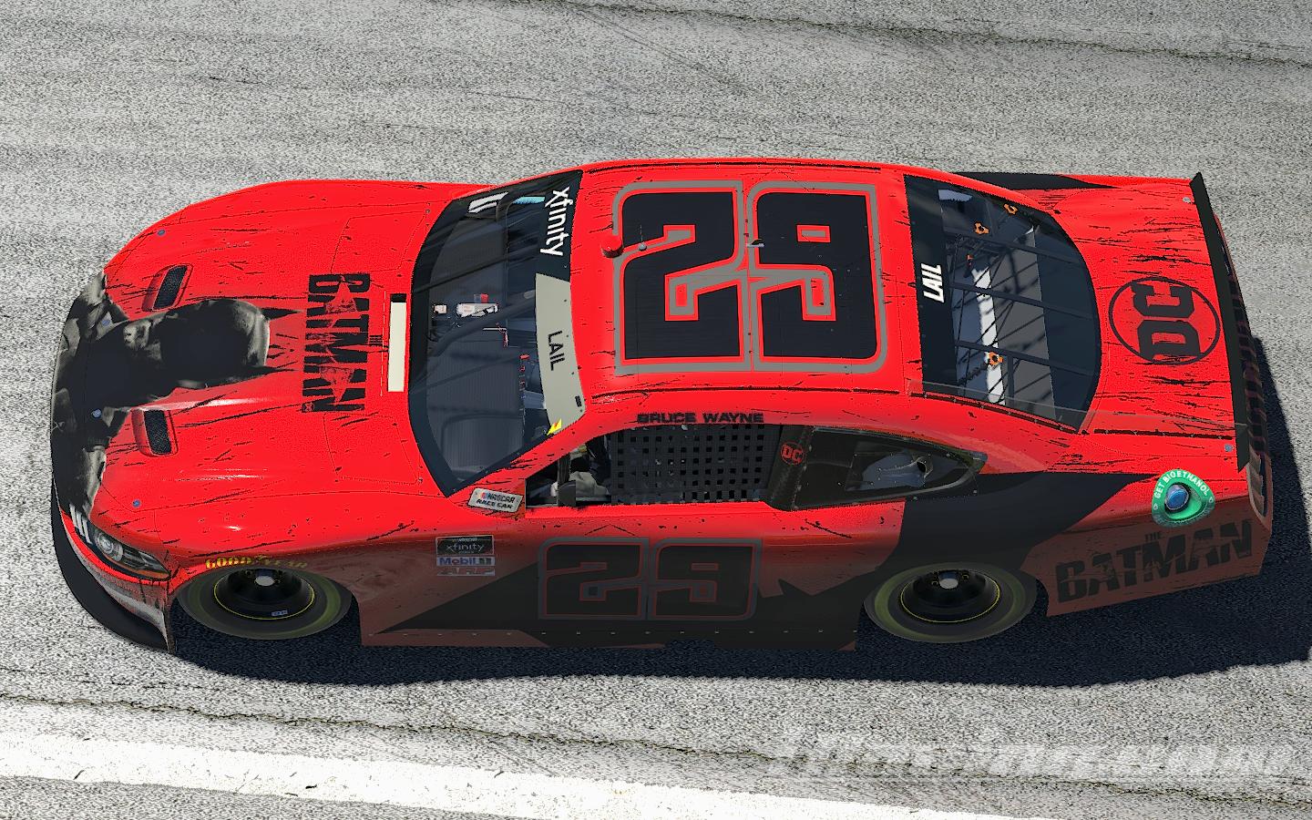 The Batman Xfinity Ford Mustang by Kevin Lail - Trading Paints