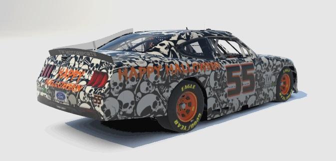 Halloween Mustang Xfinity by Dean Wilkinson - Trading Paints