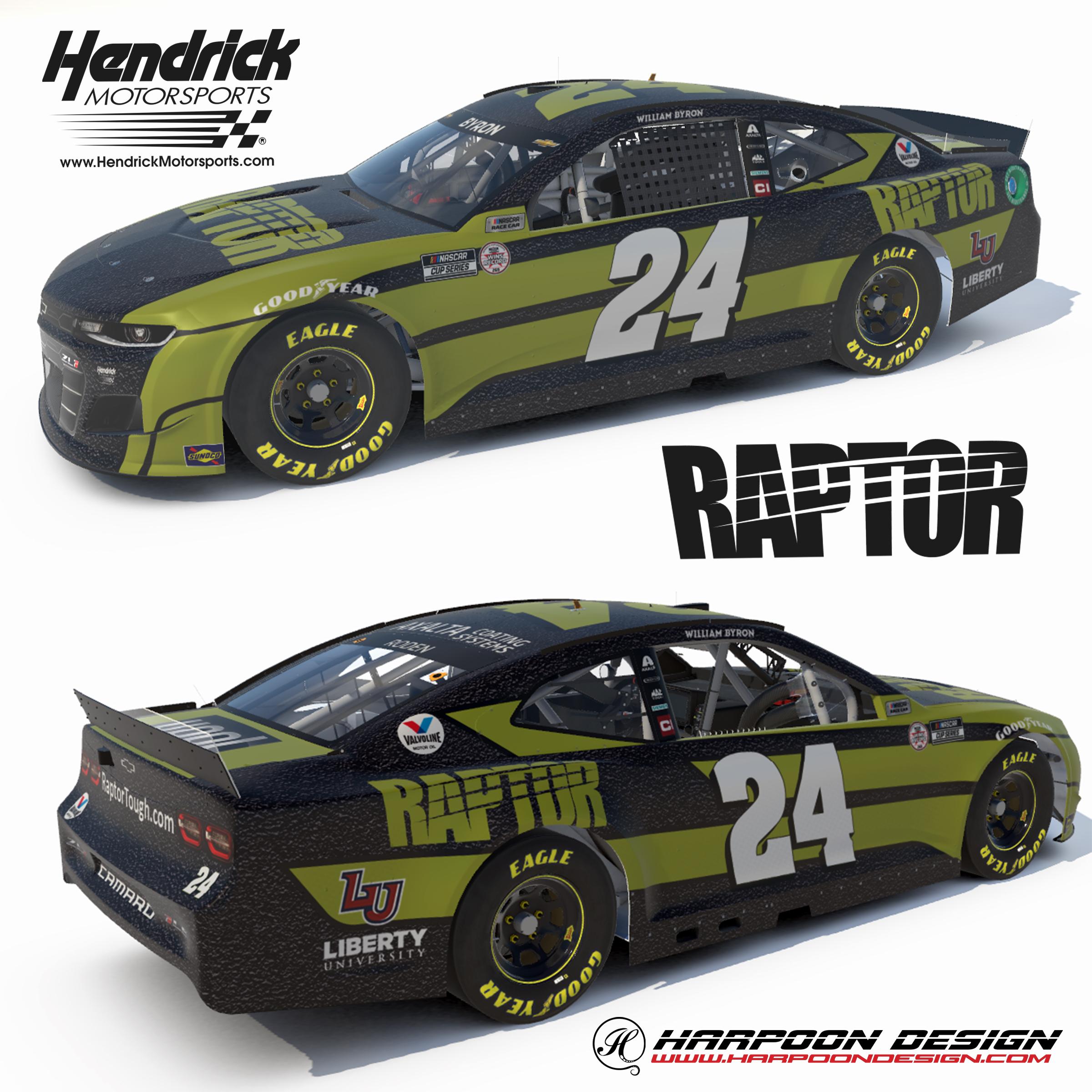2021 William Byron Raptor Camaro ZL1LE No Num by Brantley Roden ...