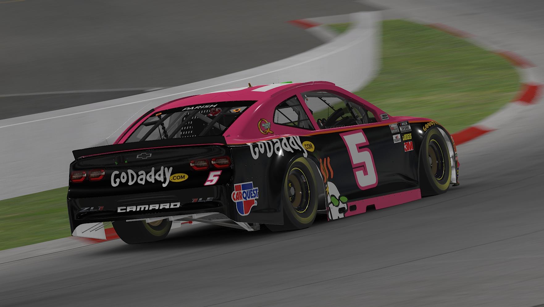 2010 Mark Martin Go Daddy BC Awareness by Jared Parish - Trading Paints