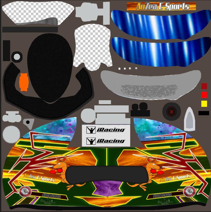 Aiden Helmet 527148 by Aiden Schultz - Trading Paints