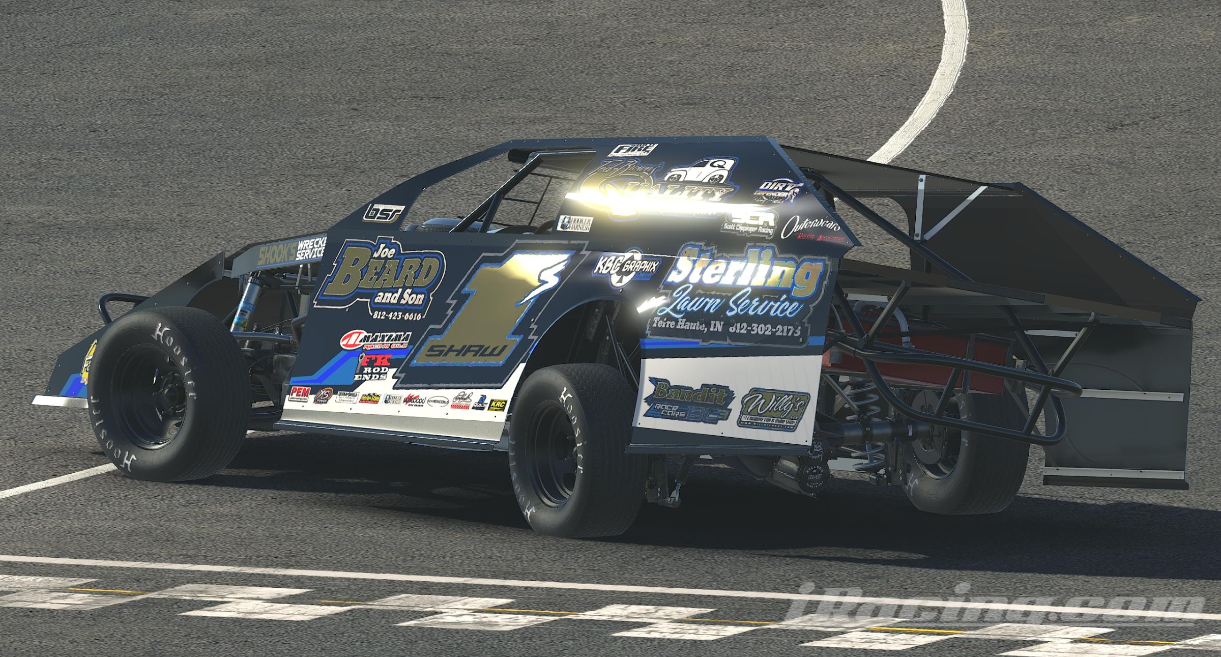 Brian Shaw Racing 2020 Black UMP Modified Joe Beard and Sons Sterling ...