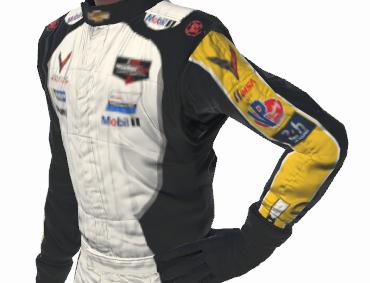 Corvette Racing IMSA Driver Suit by Pat Gabriel - Trading Paints