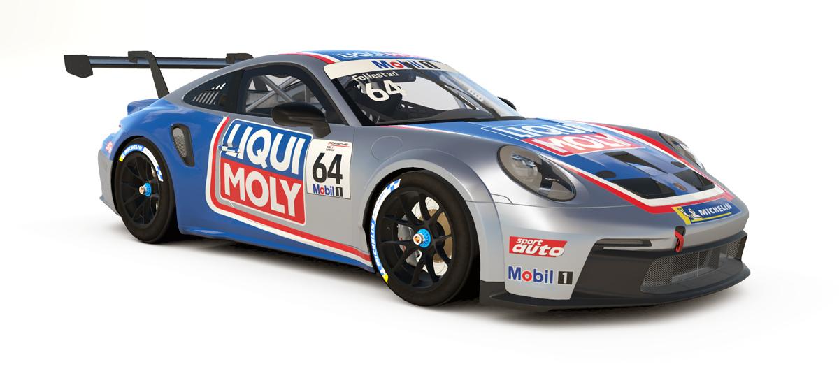 992 GT3 Cup Liqui Moly (silver) by Fredrik Follestad - Trading Paints