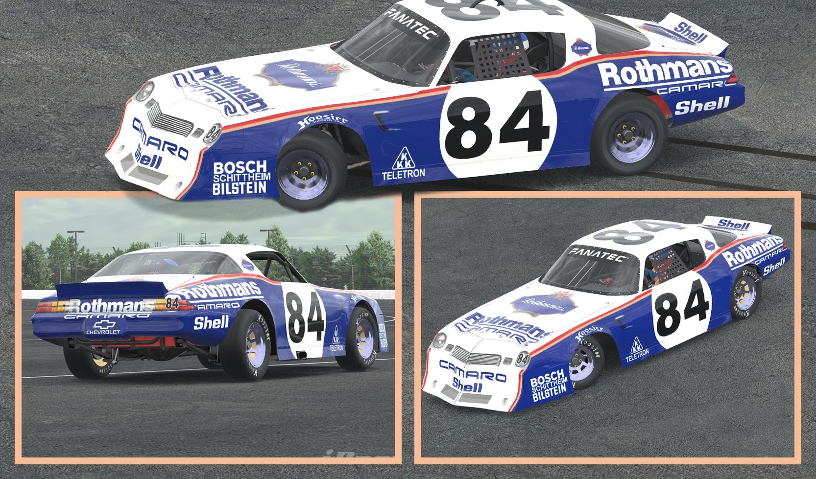 Street Stock Rothmans by Clyde Coman - Trading Paints