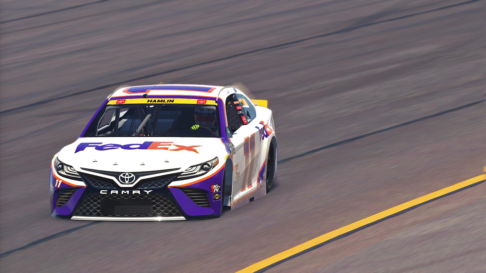 Denny Hamlin Phoenix 2021 Championship 4 by Alexander L Russell ...