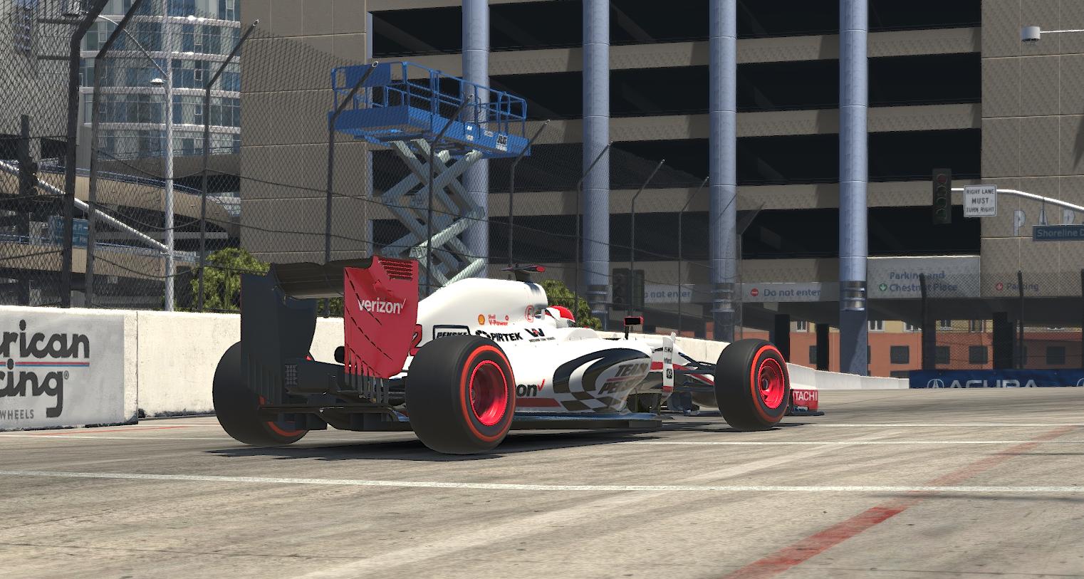 Fictional Verizon Team Penske/Honda (No Number) by Will Bangs - Trading ...