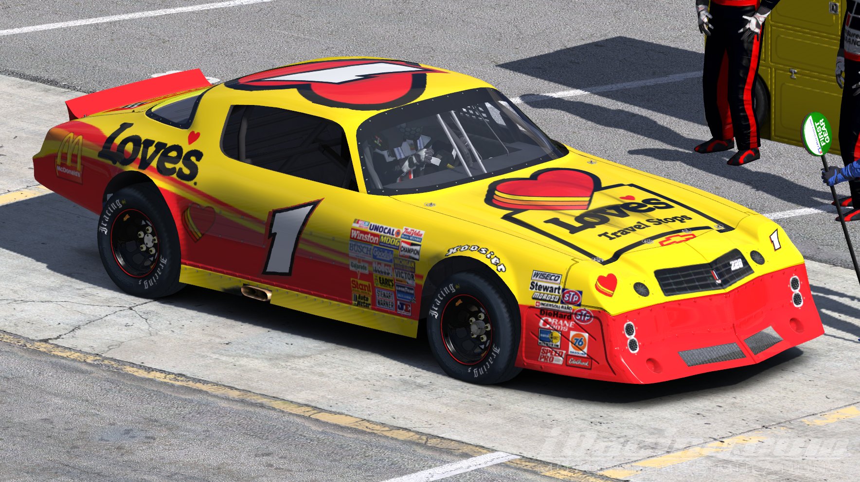 Loves Travel Shops by Ritch Blake - Trading Paints