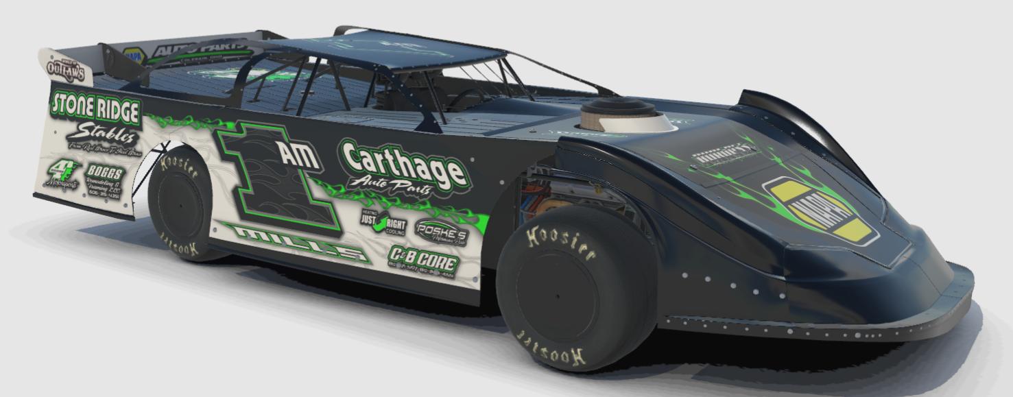 Austyn Mills - Flames by Craig Swartz - Trading Paints