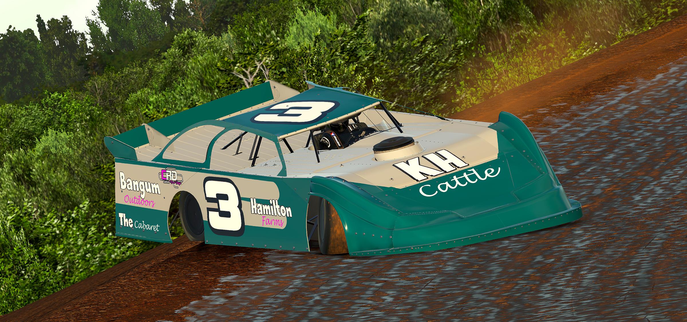 2021 Connor Hamilton Throwback Late Model by Koleton Anderson - Trading ...