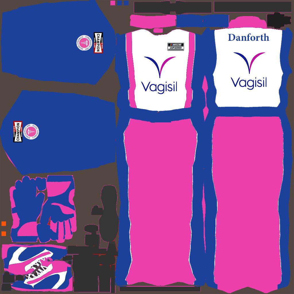 James Danforth SCARS Vagisil Driver Suit by James D. - Trading Paints