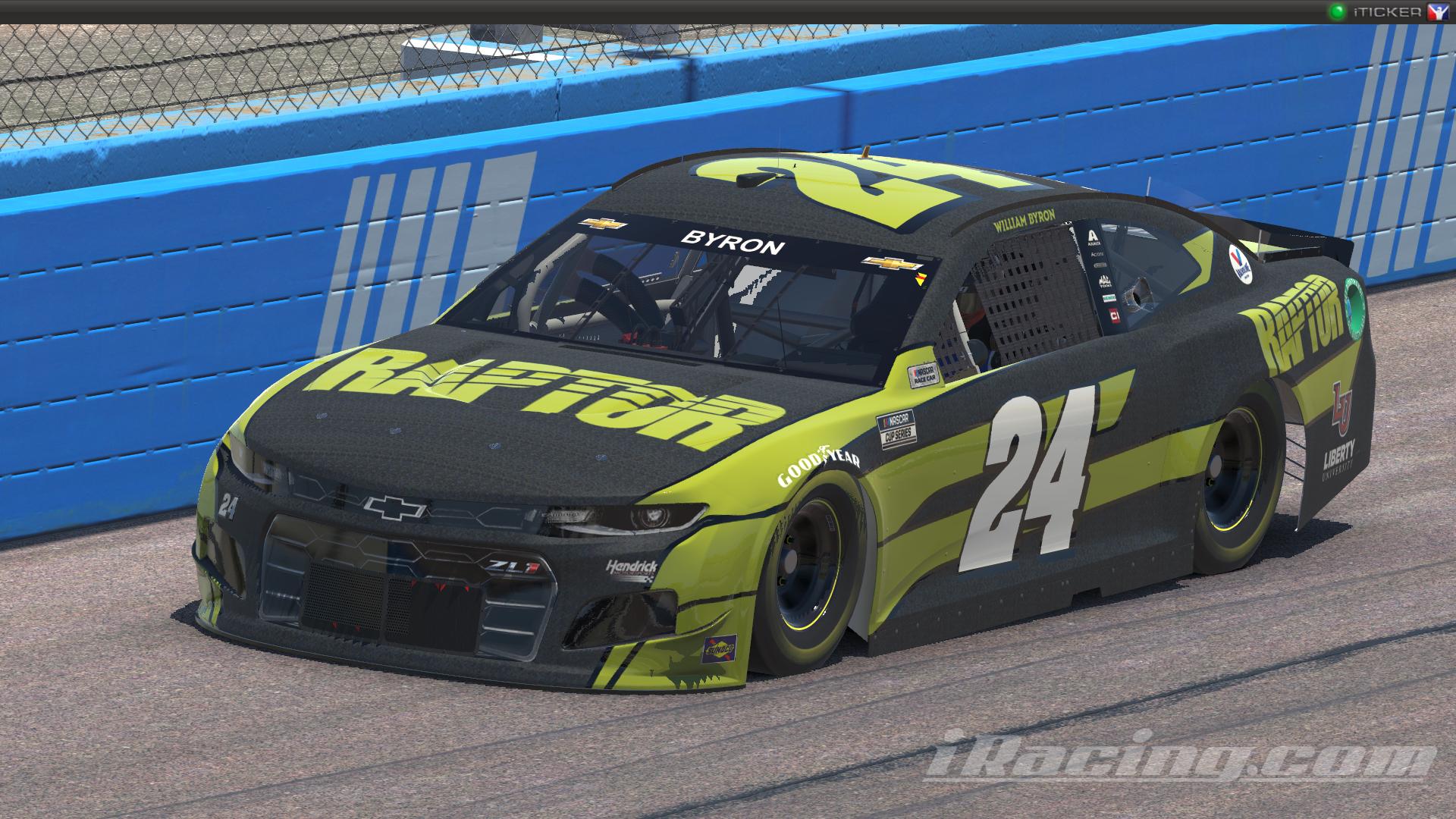 William Byron #24 Raptor 2021 NASCAR Cup Series With Custom Number by ...