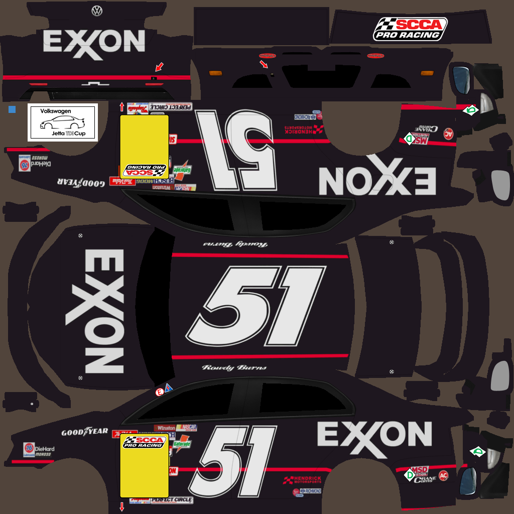 EXXON DOT Jetta by Toni Trepasso - Trading Paints