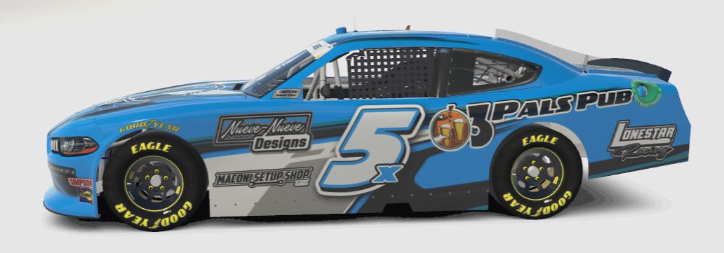 Brandon Minnick #5x Xfinity Mustang by Triston Sikes - Trading Paints