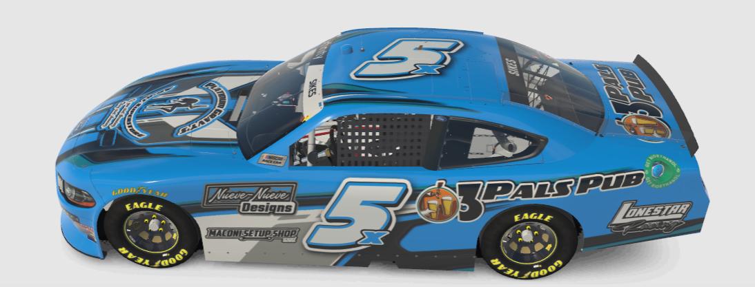 Brandon Minnick #5x Xfinity Mustang by Triston Sikes - Trading Paints