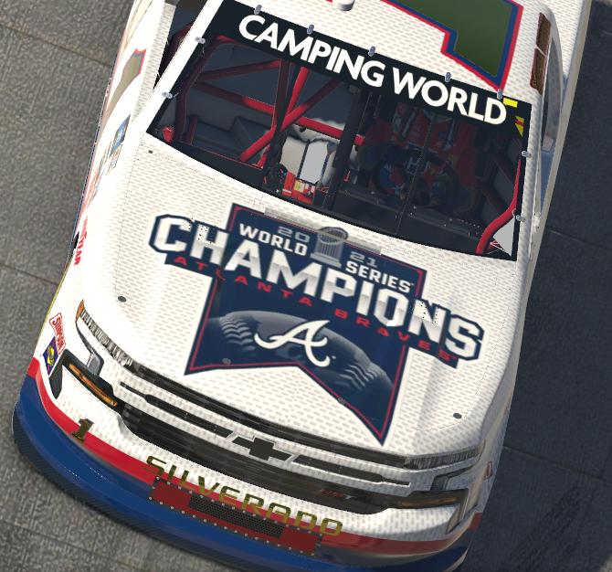 Braves World Series Truck by Derrike Grigsby - Trading Paints
