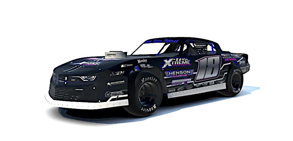 Justin Henson Black DSS by Carl Kilgore - Trading Paints