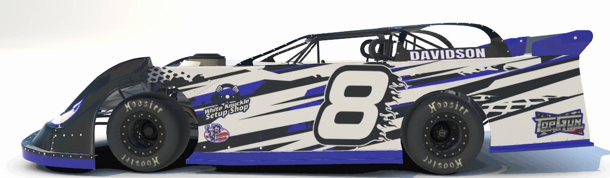 Derek Davidson Custom team paint by Chris R. - Trading Paints