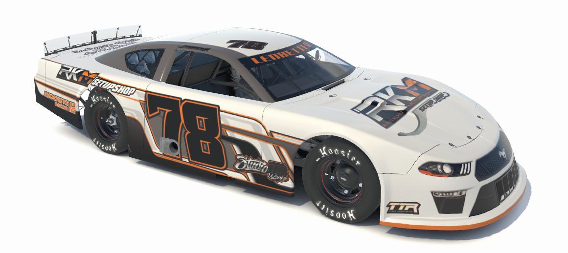 Bo Ledbetter RKM Super Late Model by Jesse Hoek - Trading Paints