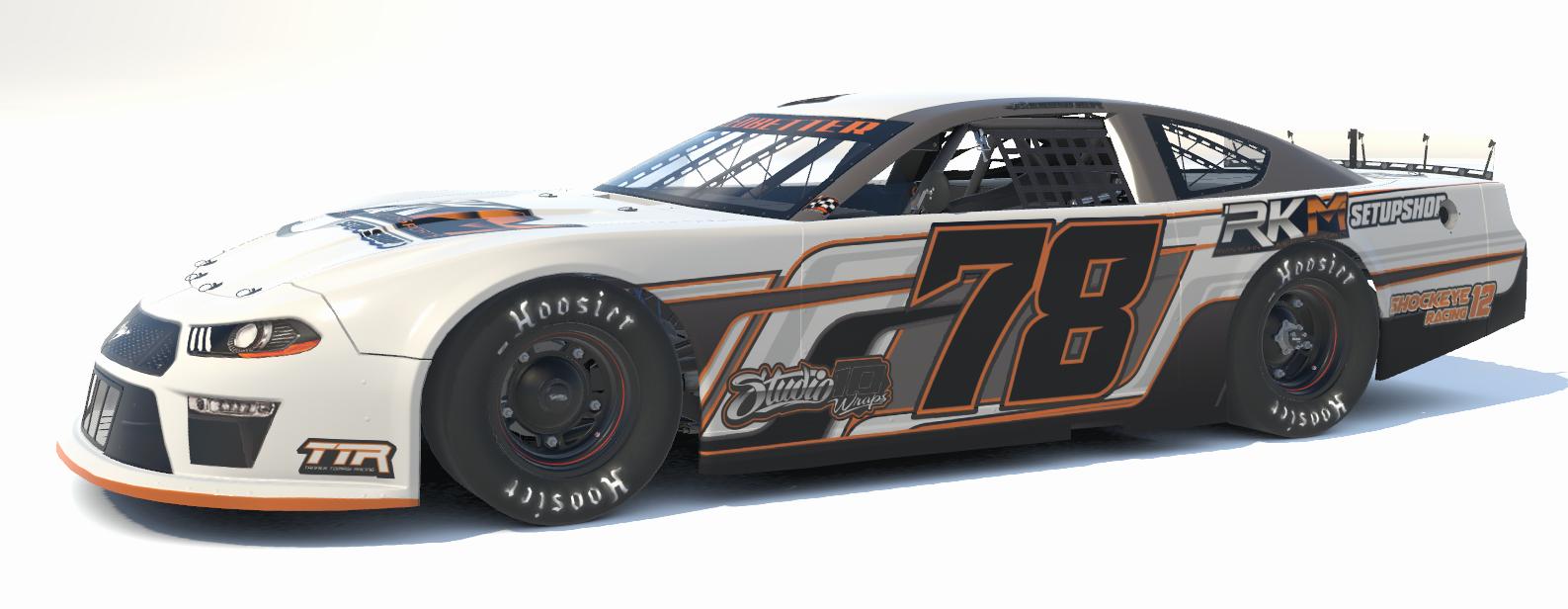 Bo Ledbetter RKM Super Late Model by Jesse Hoek - Trading Paints