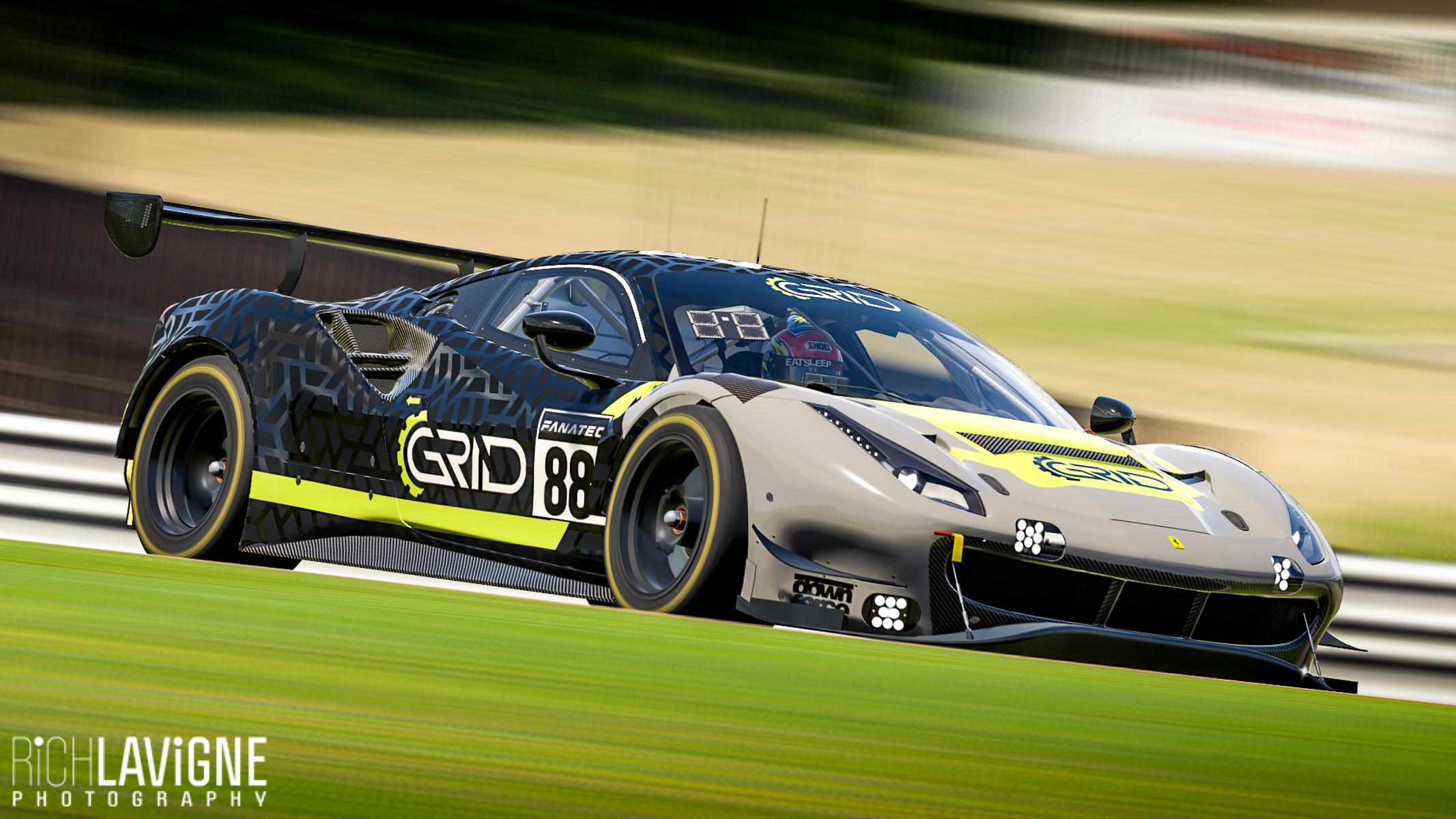 Grid 488 EVO GT3 by Richard Lavigne - Trading Paints