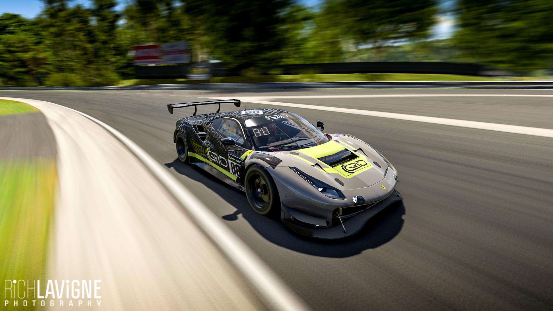 Grid 488 EVO GT3 by Richard Lavigne - Trading Paints