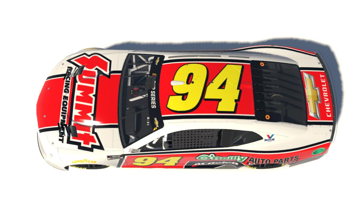 Summit Racing/ ORielly Auto Parts #94 by Tyler Humphrey - Trading Paints