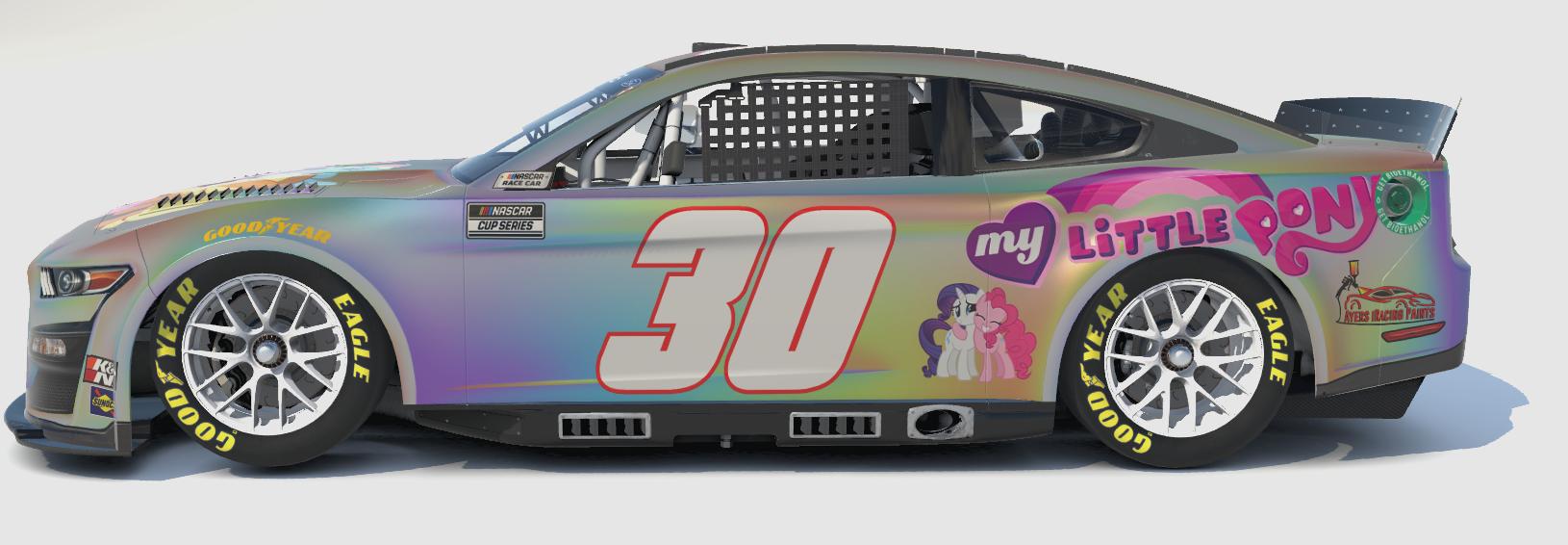 Gann My Little Pony NexGen Mustang by Steven Ayers Jr - Trading Paints